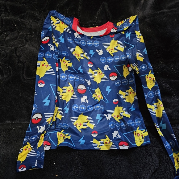 Cuddl Duds | Pajamas | Pokemon Blue And Red Rashguard Swim Shirt | Poshmark
